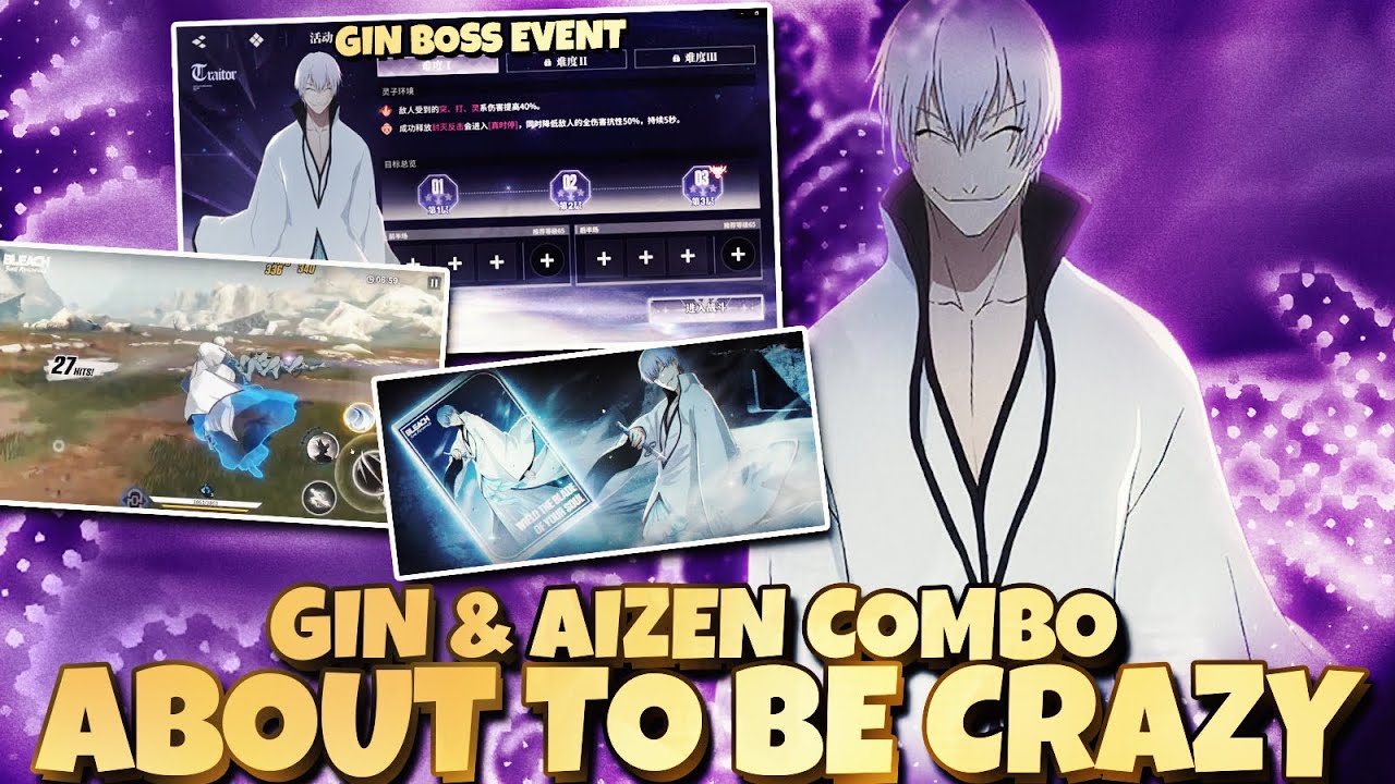 AIZEN CHANGES EVERYTHING GIN & AIZEN WILL BE A CRAZY DAMAGING DUO (GIN ...