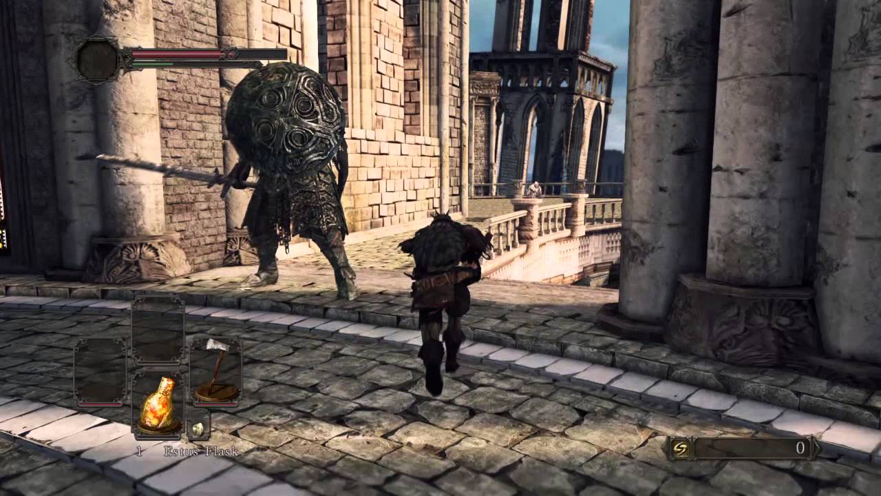 First Dark Souls 2 Boss Fight Attempt - YouTube