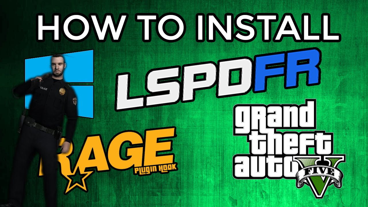 LSPDFR Installation Tutorial - GTA V - YouTube