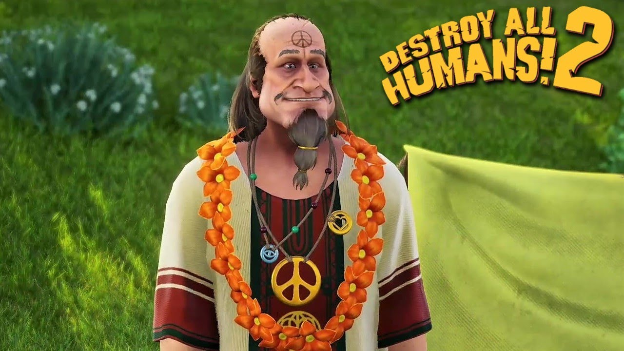 Destroy All Humans 2 Reprobed - All Cult of Arkvoodle Missions - YouTube