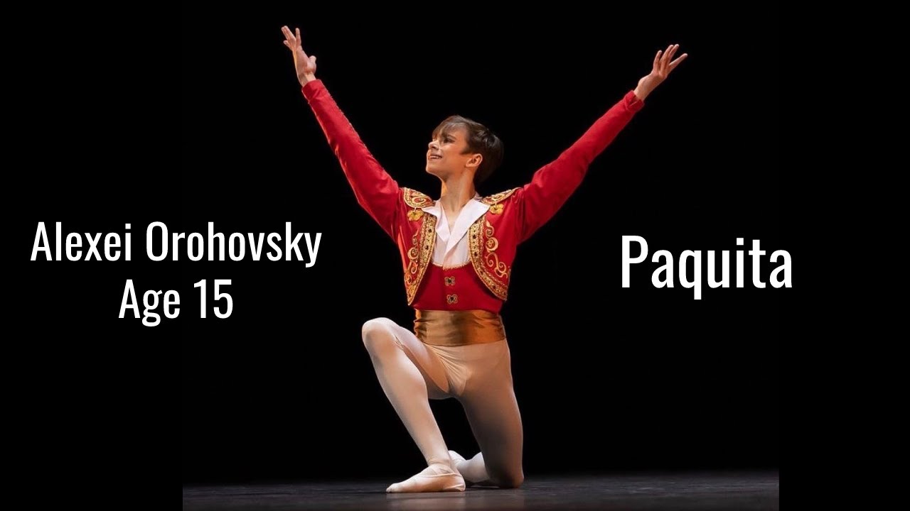 Ballet - Paquita Variation by Alexei Orohovsky - YouTube