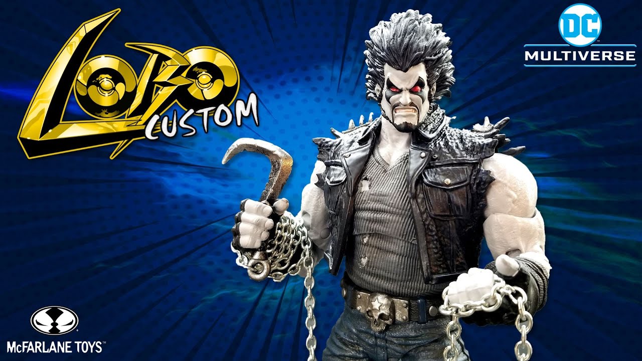 DC Multiverse Lobo Custom Action Figure - McFarlane Toys - YouTube