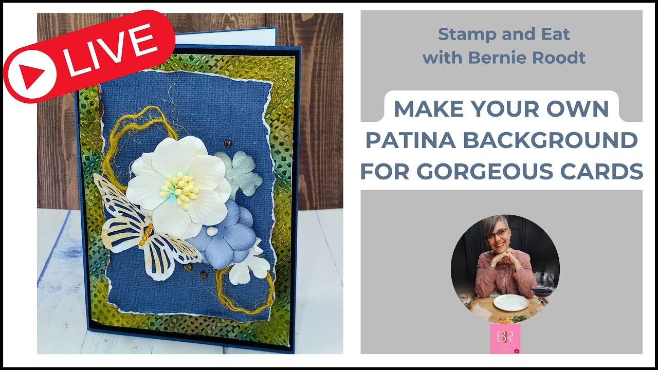 MAKE YOUR OWN PATINA FOR GORGEOUS CARDS - YouTube