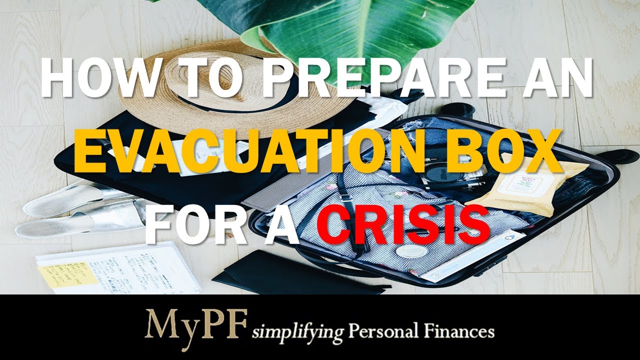 How to Prepare an Evacuation Box for a Crisis - YouTube