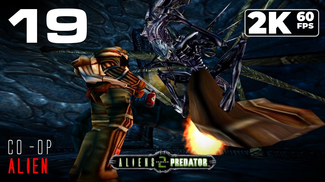 Aliens Versus Predator 2 (PC, 2001) - Part 19 'Alien: Abduction' CO-OP ...