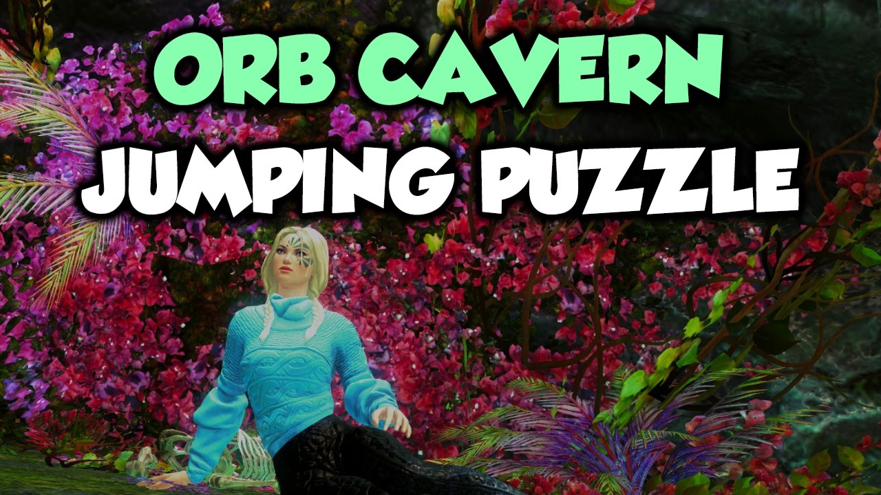Guild Wars 2 ORB CAVERN Jumping Puzzle MASTERY POINT - YouTube