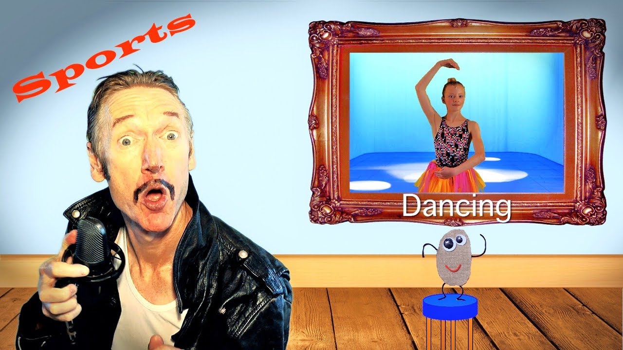 Sing Along With Tony | " Little Potato - SPORTS" | Kids' sings and ...