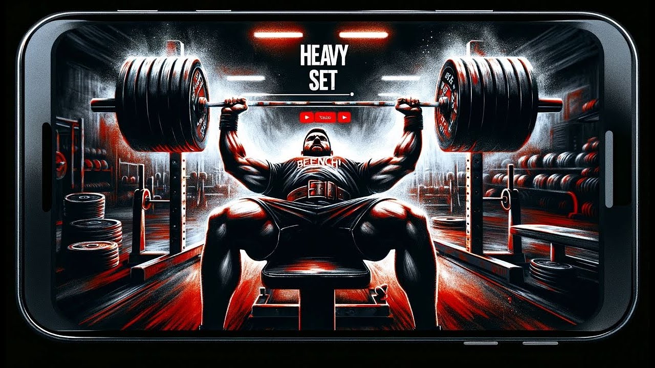 Powerlifting Week 7 Day 2 (Heavy BENCHING) - YouTube