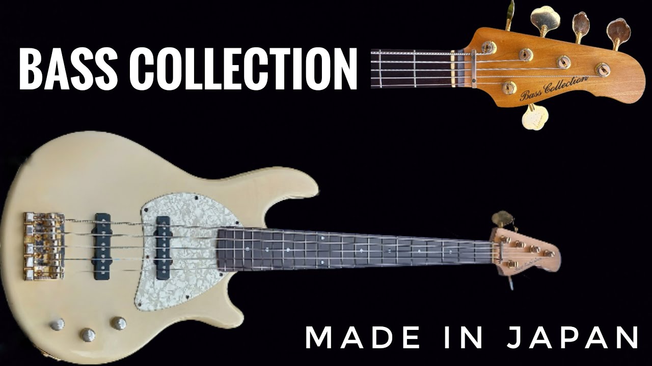 Bass Collection - Jazz Bass - Made in japan - YouTube