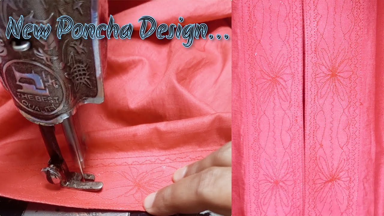New Poncha Design. Ladies shalwar beautiful Poncha Design 2023... - YouTube