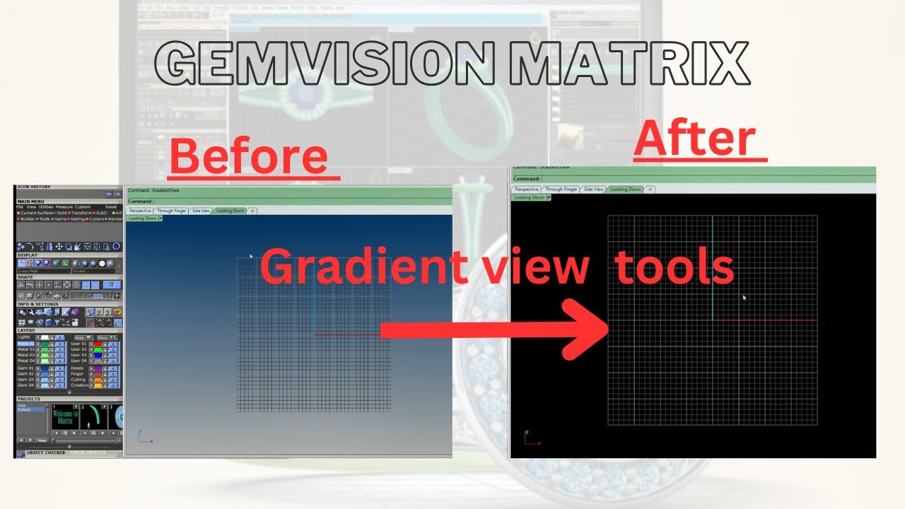 How To Use Gradiengview Tools Use Matrix 9 Online Jewellery Design Gemvision Matrix - YouTube