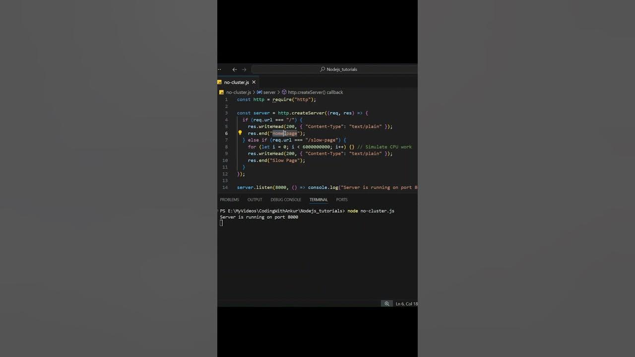 Boost Node.js Performance with the Cluster Module! 🚀 - YouTube
