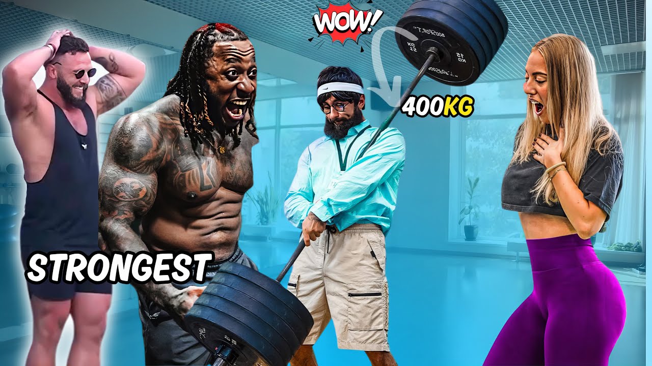 Elite Powerlifter Anatoly Takes on the WORLD STRONGEST MAN in Gym Prank ...