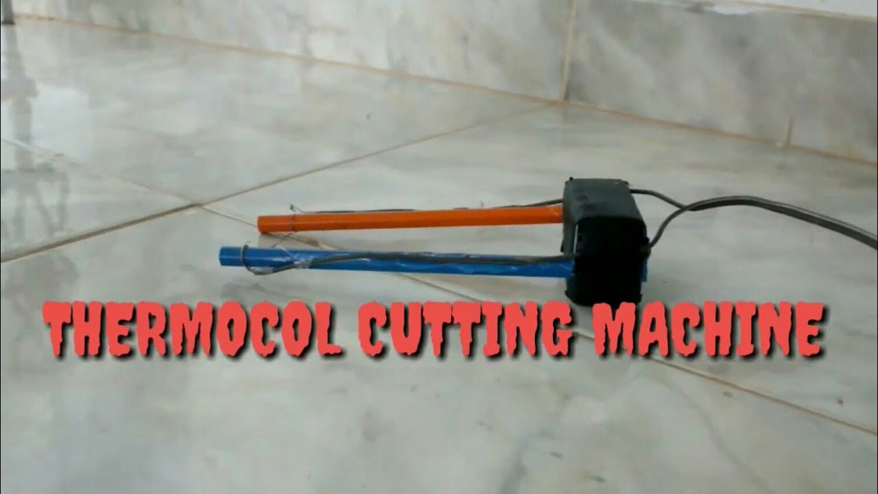 THERMOCOL CUTTING MACHINE - YouTube