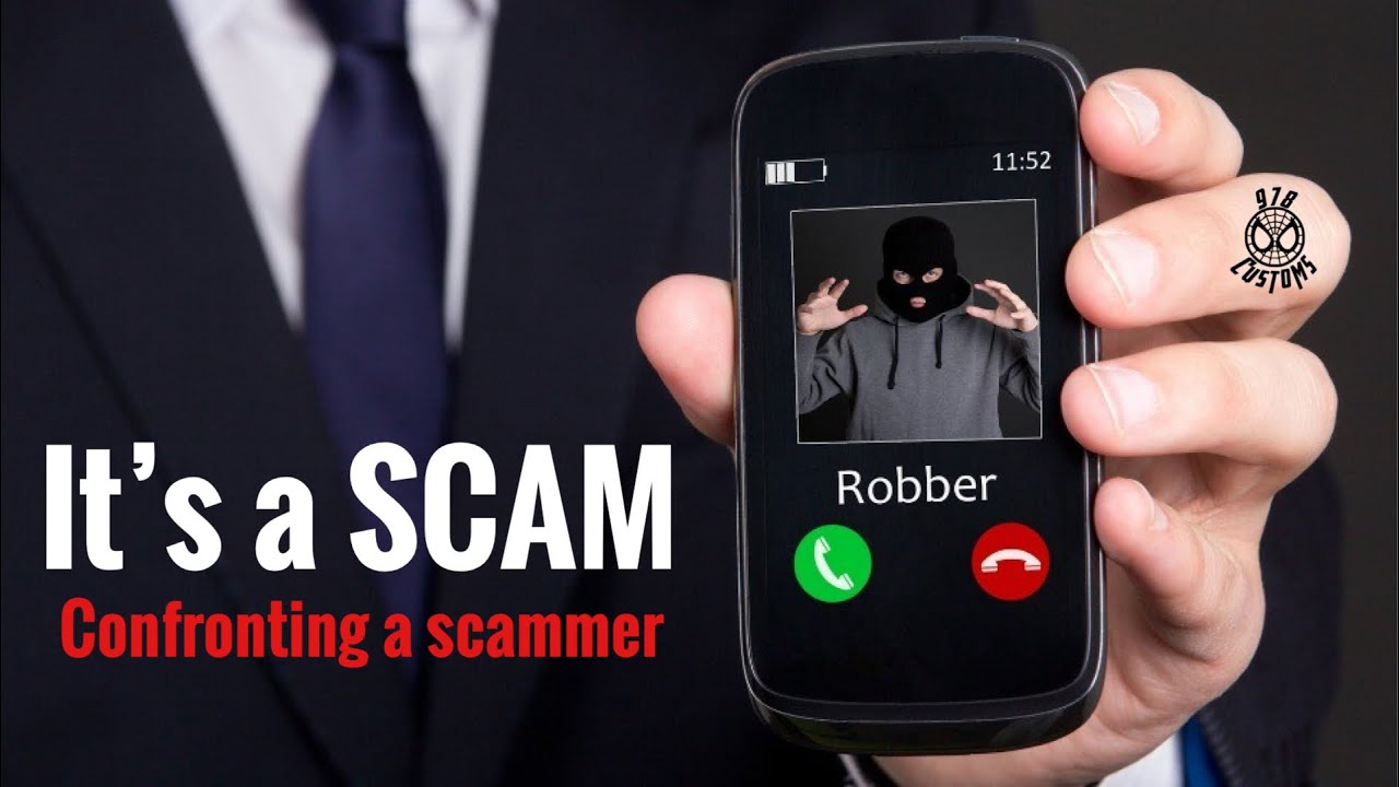 You can’t scam me (confronting a scammer) - YouTube