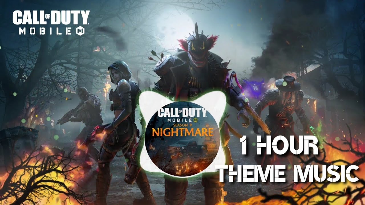 1 Hour Theme Music Loop ( NIGHTMARE ) Cod Mobile - Season 9 - YouTube