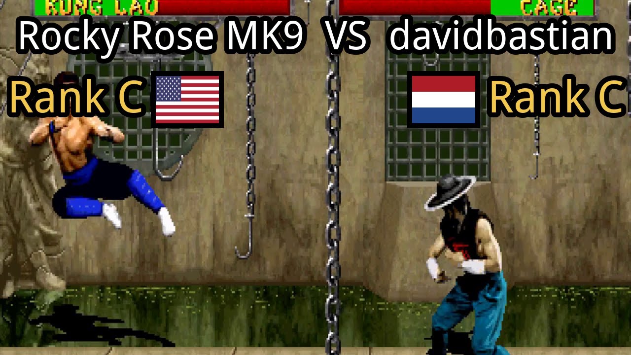 Mortal Kombat II: Rocky Rose MK9 (US, Rank C) vs davidbastian (NL, Rank ...