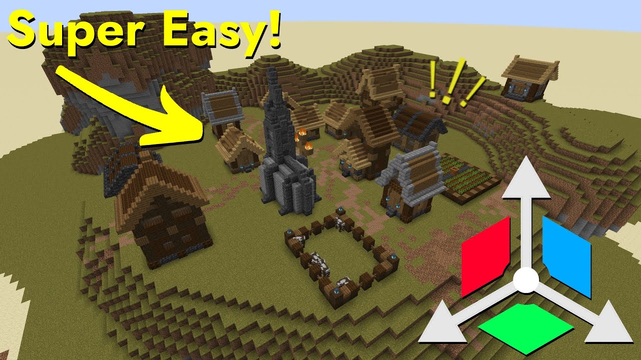 Creating A Cultist Village With Axiom!! || New Insane Minecraft ...