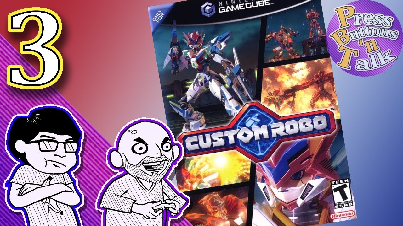 Custom Robo, Ep. 3: CUSTOM ROBO FIGHT - Press Buttons 'n Talk - YouTube
