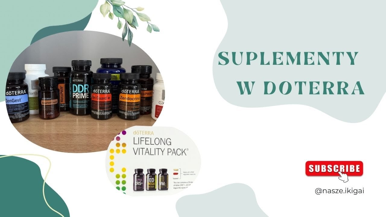Suplementy w doterra - YouTube