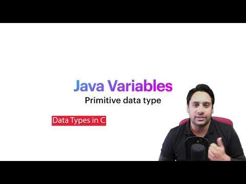 Primitive Data Types in Java Variables - YouTube