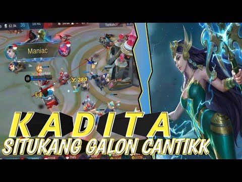 MANIAC KADITA SANGEK❗❗ SEKALI MUNCRAT BIKIN MUSUH LEMESS 😂🤣 AIRAIR #Mobilelegend #kadita