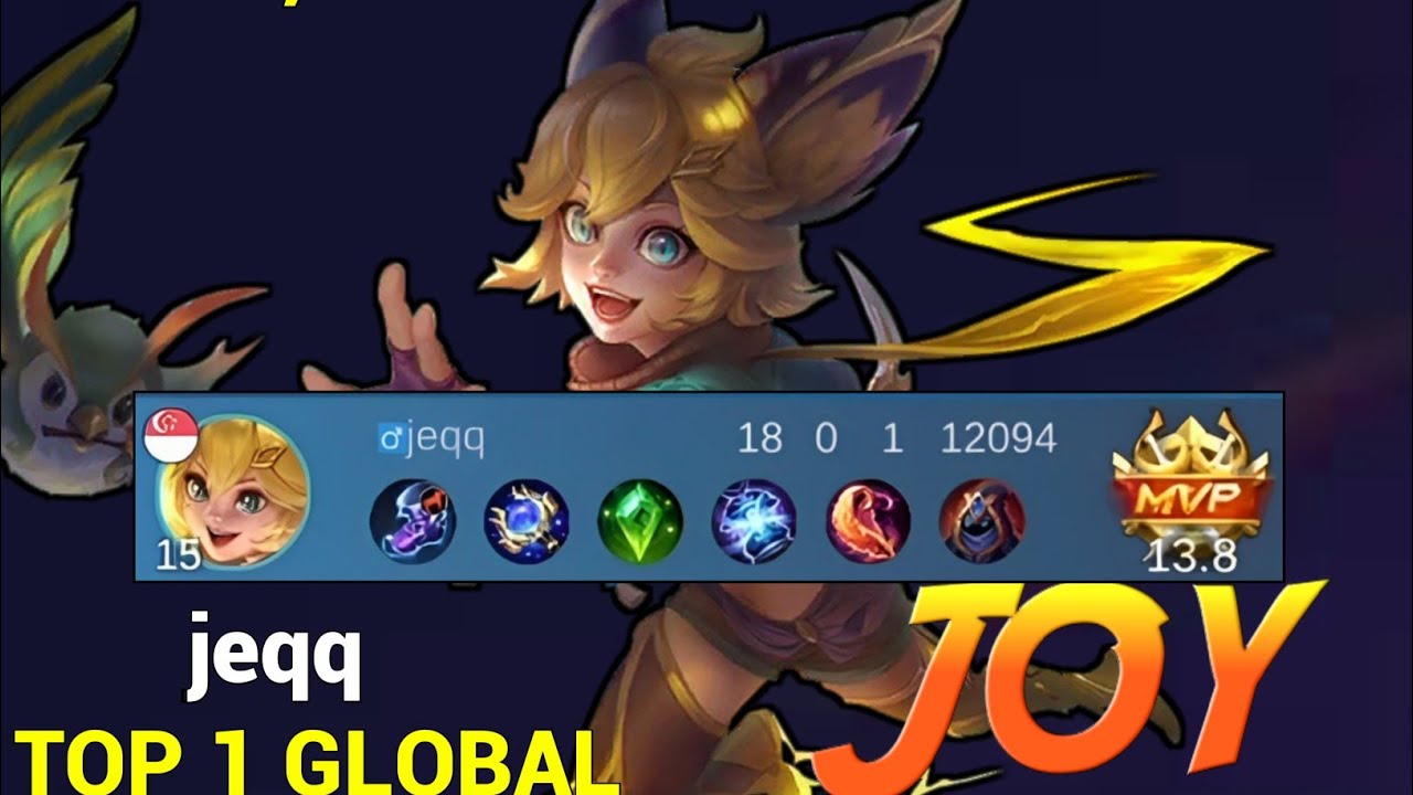 18 Kill Joy No Death Legendary Gameplay - Top 1 Global Joy by★jeqq ...