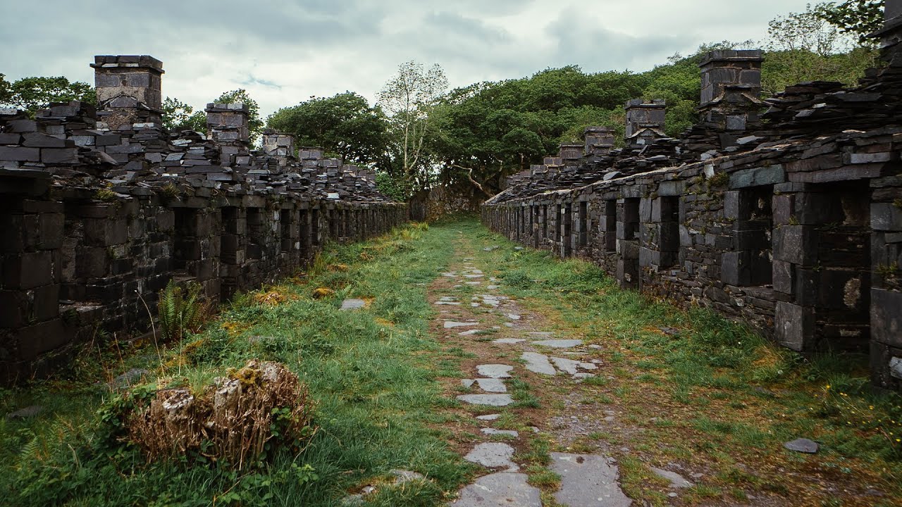 The Ruins of an Abandoned Street - YouTube