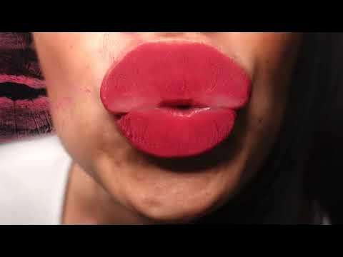 ASMR GLASS KISSING EXPERIMENTING 6 lipstickcolors - YouTube