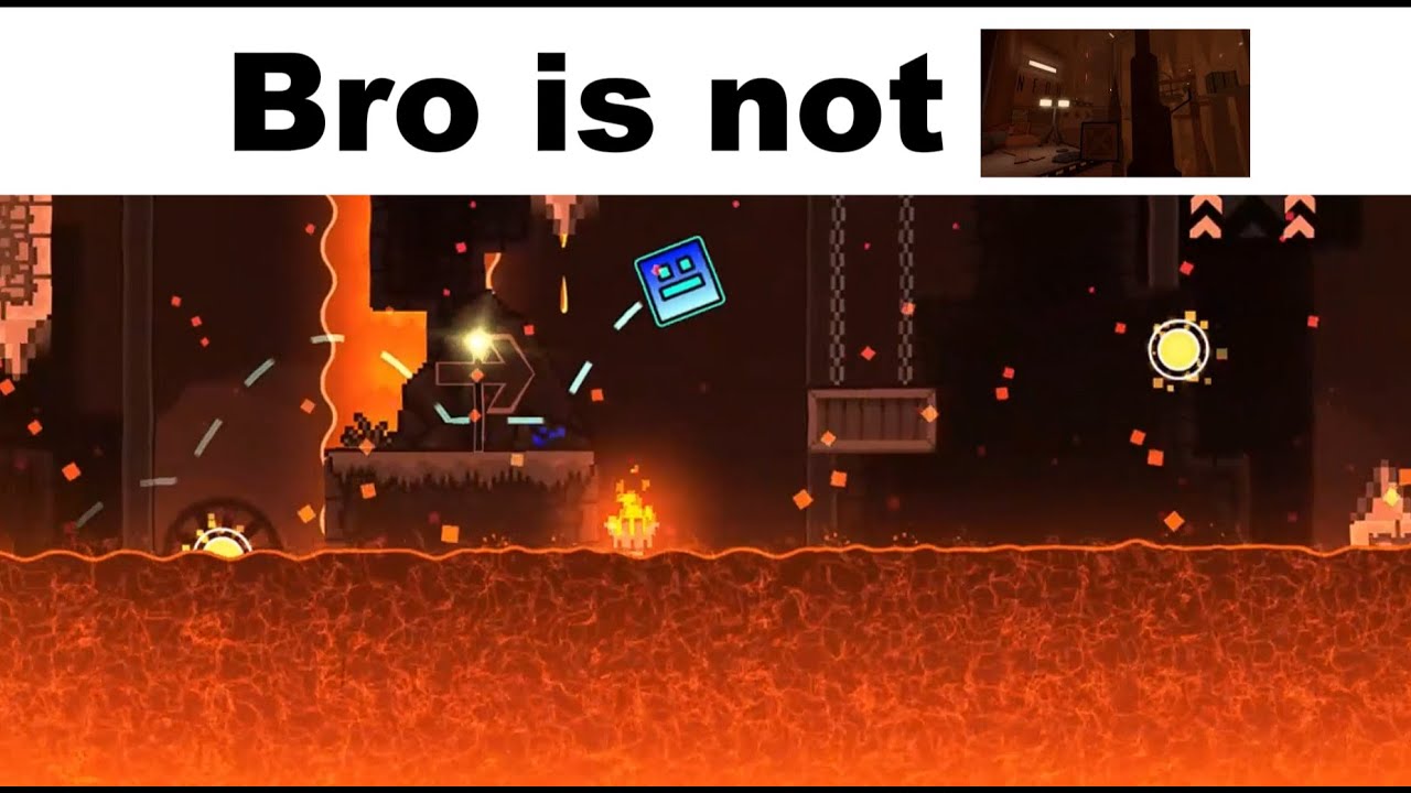 Active Volcanic Mine in Geometry Dash [Hard Demon Platformer] - YouTube