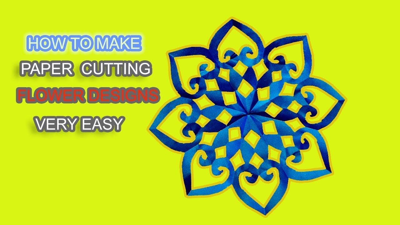 HOW TO MAKE PAPER CUTTING DESIGN | Rainbows paper work - YouTube