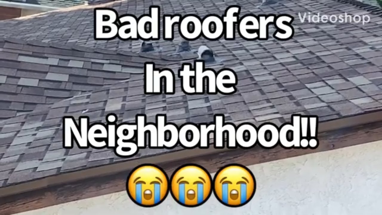 Really Bad Roofers - YouTube