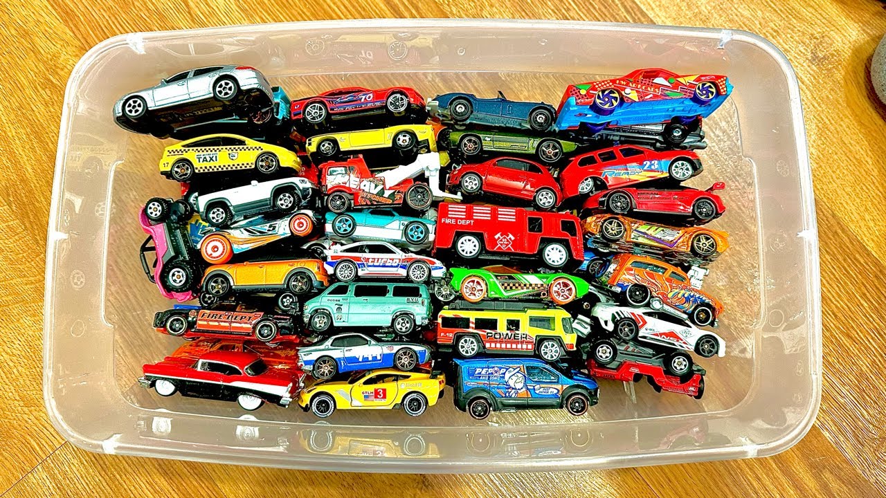 Sports, SUVs, Sedan And Minivans From A Huge Box Diecast Model Cars ...
