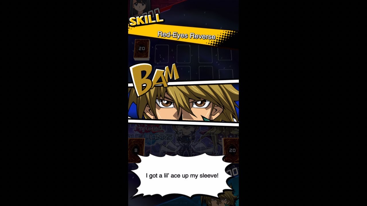 Yu-Gi-Oh! Duel Links - Joey (DSOD) Skill: Red-Eyes Reverse - YouTube