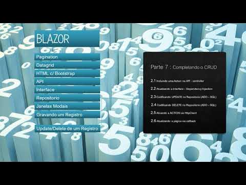 Blazor - Pagination CRUD completo (Create, Read, Update, Delete) via HttpClient, API, SQL ADO ...