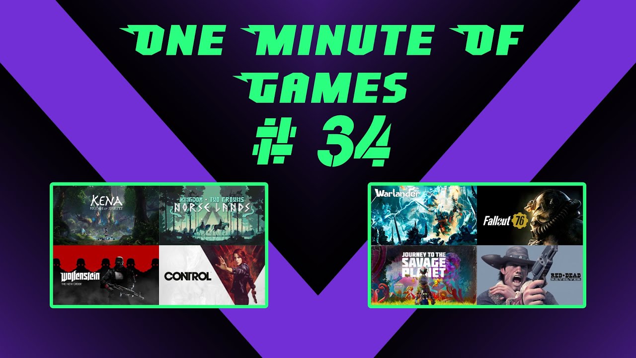 🕐 One MINUTE Of GAMES #34 - YouTube