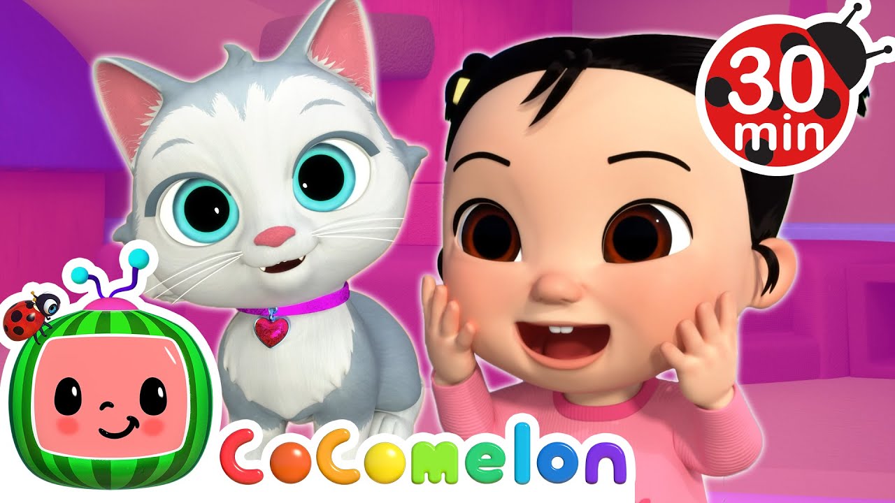 Cece's Cute Princess Kitty Song! | Stories For Girls | CoComelon Kids ...