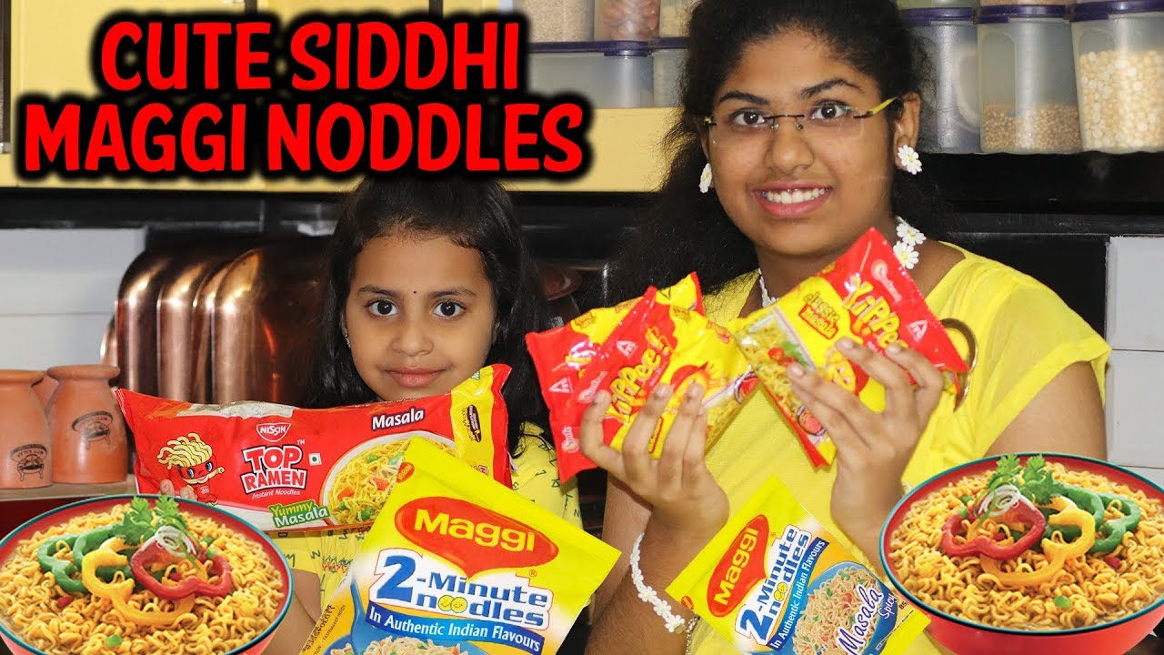 Maggi Noodles|| Home made by kids||Maggi Noodles || Siddi The Multi ...