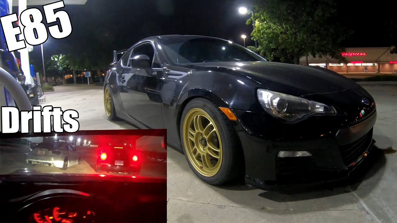 BRZ Angle Kit Installed! | Night Drifts - YouTube