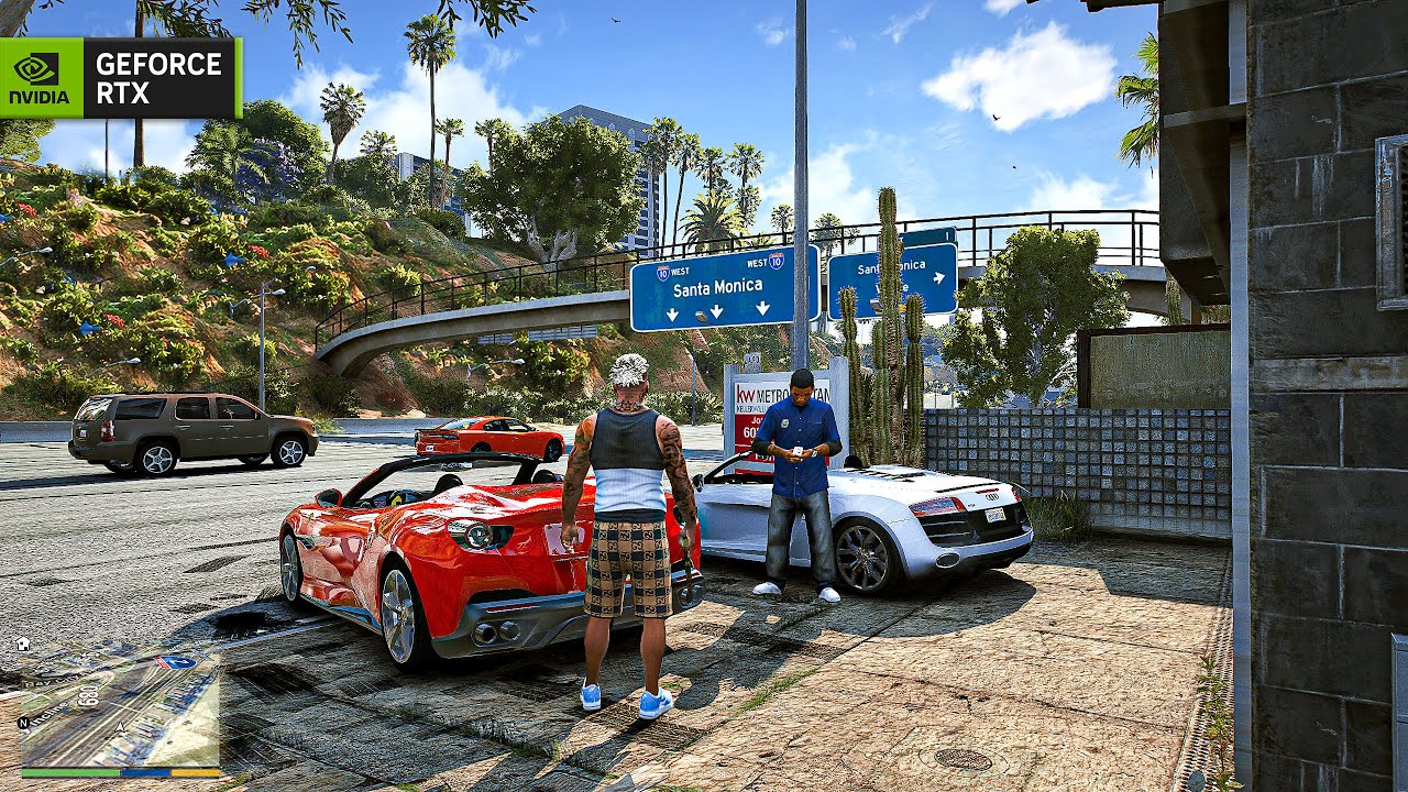 GTA 5 Remake RTX 5090 'First Mission' 4K Gameplay! GTA 5 Remastered ...