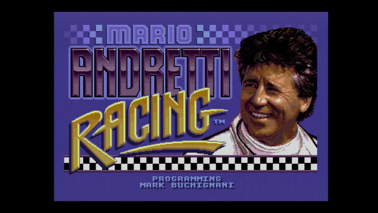 Mario Andretti Racing - SEGA Genesis / Mega Drive - YouTube
