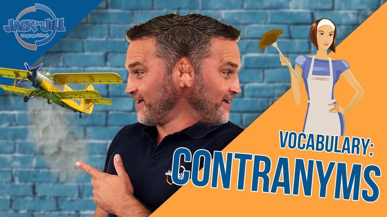 10 palavras em inglês que são seu próprio oposto - CONTRANYMS - YouTube