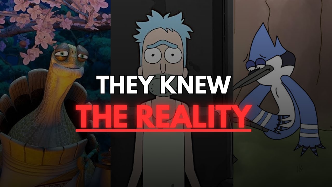 When Cartoon Characters Gave Us a Reality Check | Cartoon Wisdom - YouTube