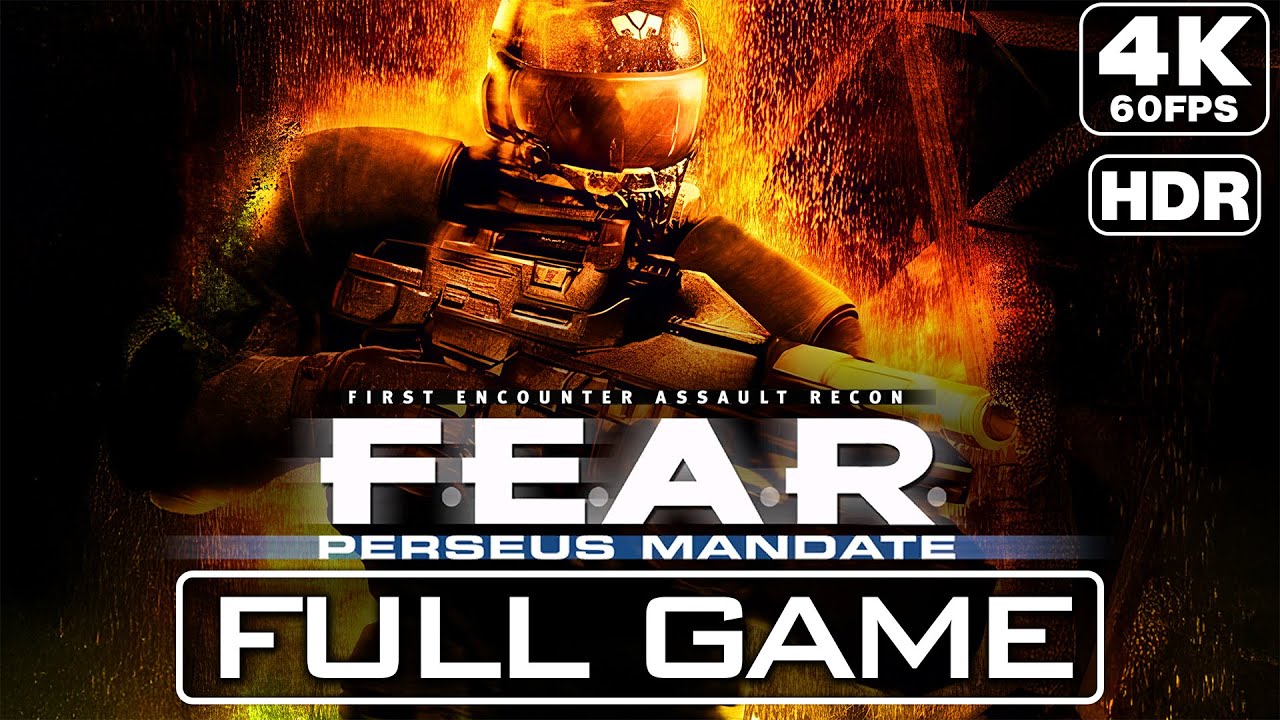 F.E.A.R. Perseus Mandate - 100% FULL GAME Walkthrough (4K HDR 60FPS) No ...