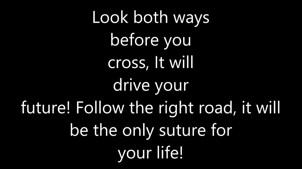 Look Before You Cross - Dreams of a Studio (Lyric Video) - YouTube