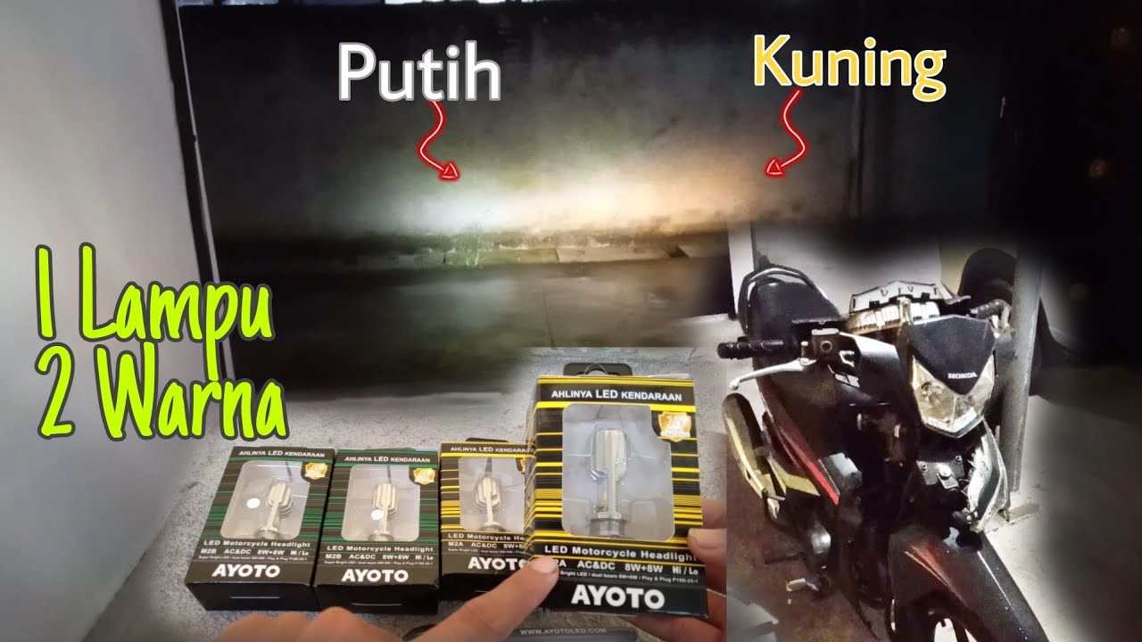 Cara Ganti Lampu Bohlam Ke LED | Supra X 125 Fi - YouTube