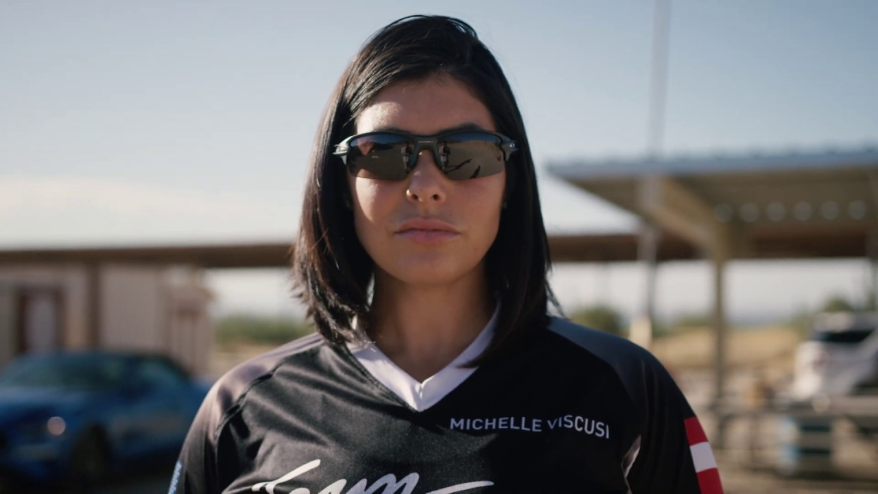 Michelle Viscusi of Team Glock Training on Action Target Steel - YouTube