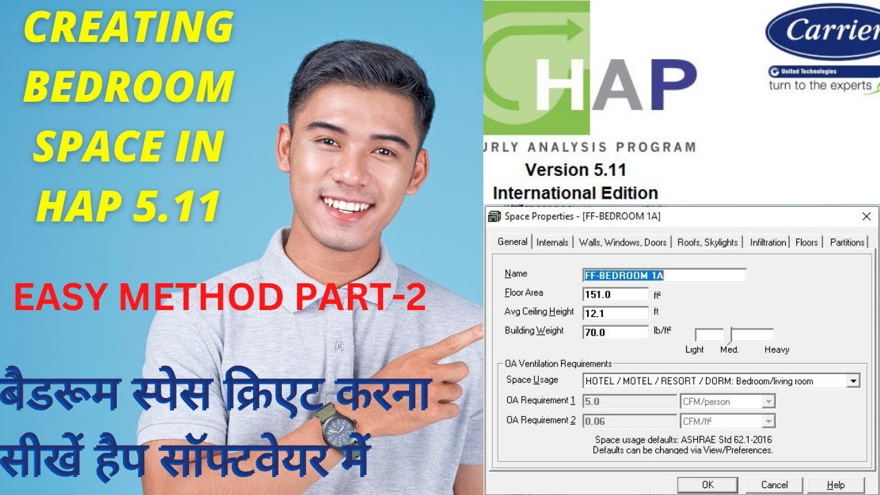 CREATING BEDROOM SPACE IN HAP 5.11 II PART-2 II बैडरूम स्पेस क्रिएट ...
