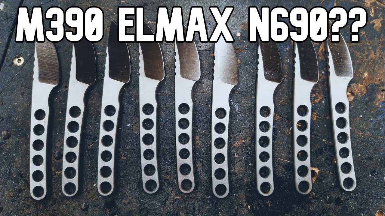 M390 Elmax and N690 Angis | Baltic Blades Log 028 - YouTube