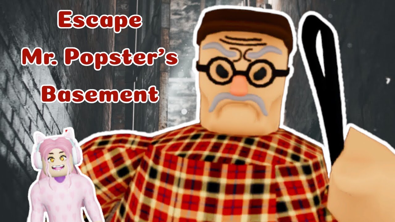 Escape Mr Popsters Basement (OBBY) 👴🏃 ROBLOX Mobile Gameplay - YouTube